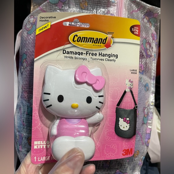 Sanrio | Accents | Hello Kitty Command Hook | Poshmark
